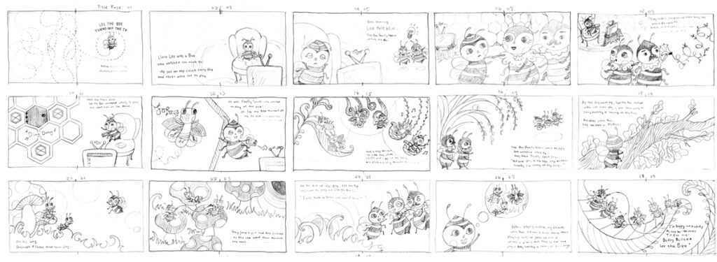 Lee the Bee – K8C Studio